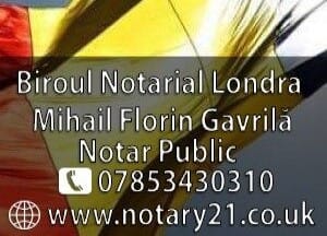 About - NOTAR LONDRA - NOTAR PUBLIC - London